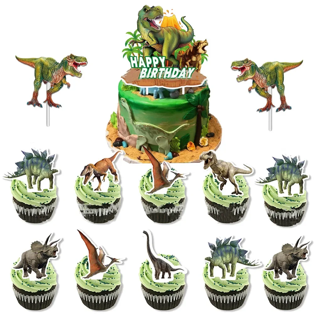 Adornos-de-dinosaurios-para-cupcakes-adornos-para-Tartas-fiesta-de-cumplea-os-tem-tica-de ...