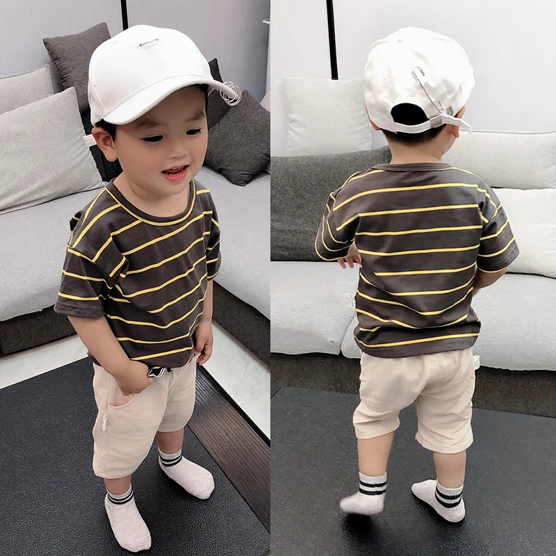Boys-Clothing-Cotton-T-Shit-Pants-2PCS-Outfits-2022-Summer-Casual ...