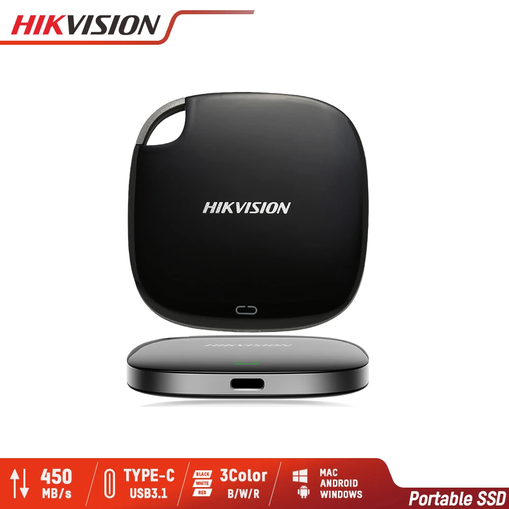 Hikvision Portable SSD 120GB 240GB External SSD 960GB Disk Drive 480GB ...
