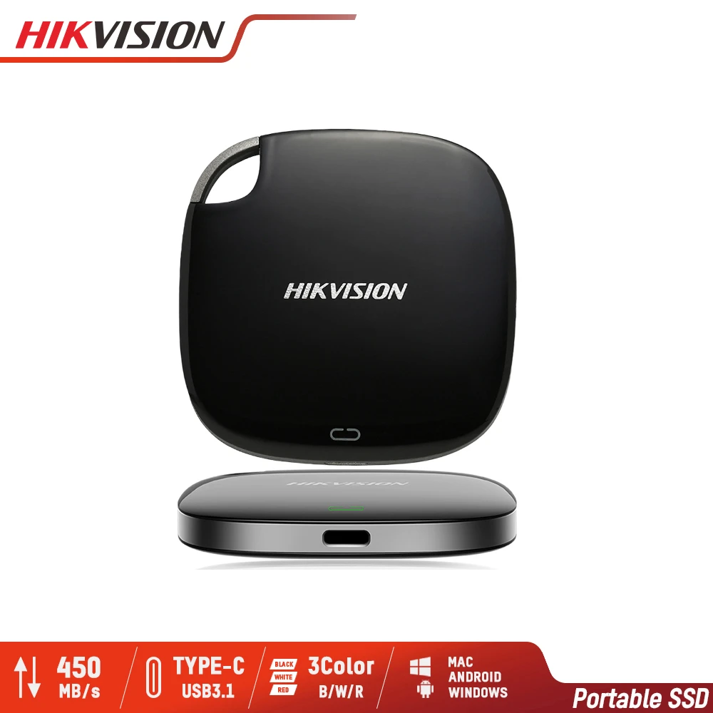 Hikvision Portable SSD 120GB 240GB External SSD 960GB Disk Drive 480GB ...