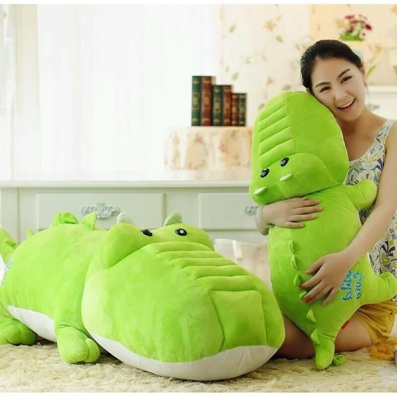 Green-Crocodile-Plush-Toy-Cute-Cartoon-Crocodile-Doll-Gift-Stuffed ...