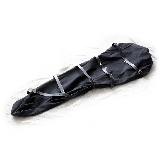 Canvas Gimp Mummy Body Bag Sleep Sack Restraint Bondage Straight Jacket ...