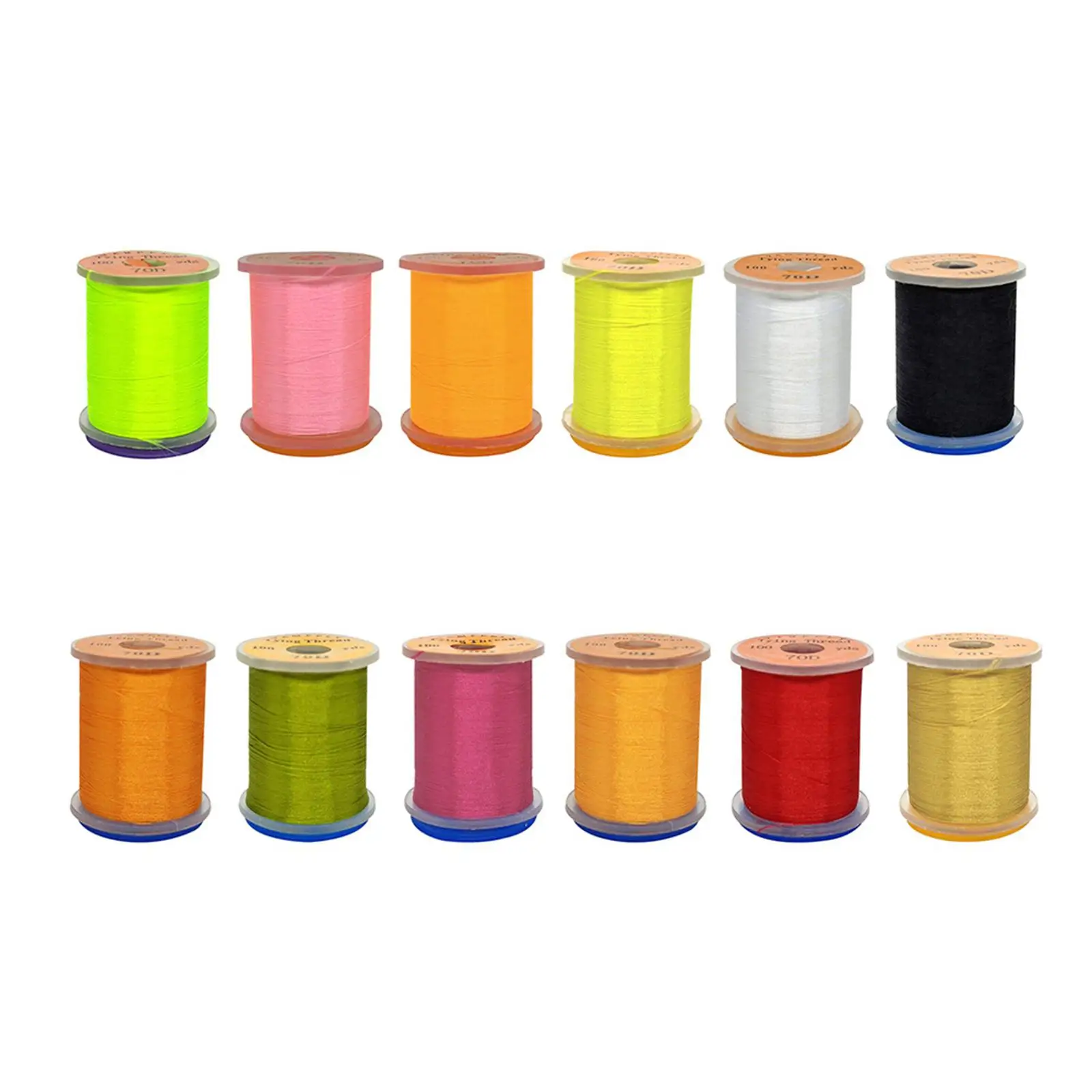 Fly-Tying-Thread-for-Lure-Bait-DIY-Making-Tool-Silky-Yarn-70-Denier ...