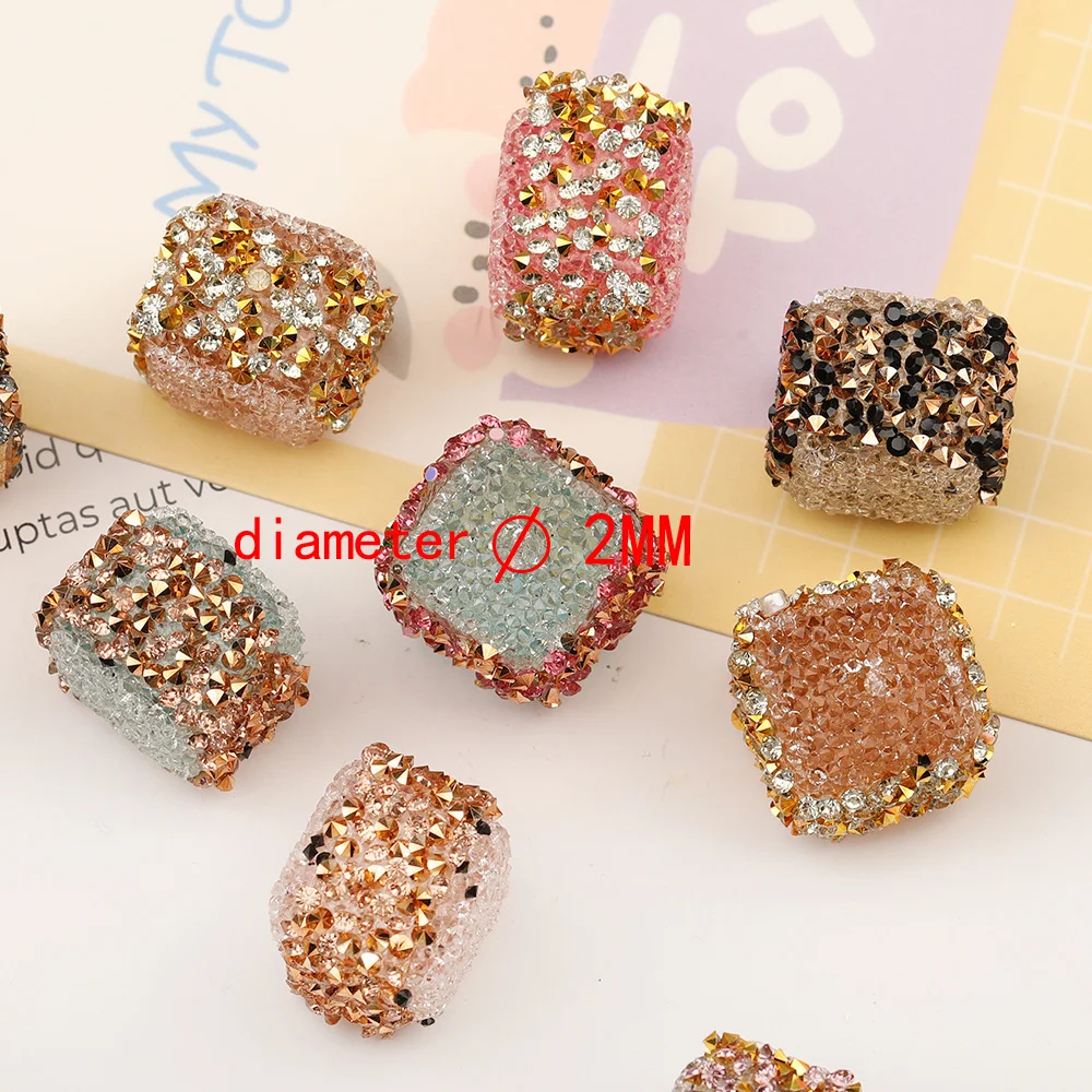 Cordial Design 40Pcs 16*20MM DIY Beads Making/Rhinestone Effect/Hand ...