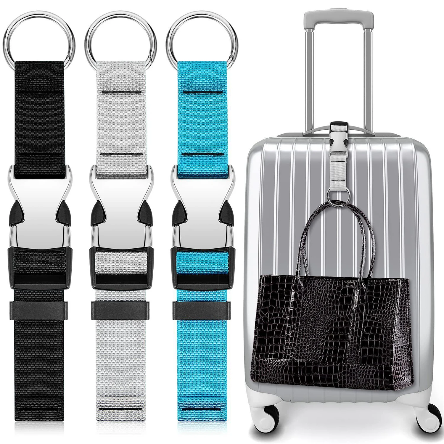 1pc-Travel-Adjustable-Luggage-Metal-Straps-Nylon-Luggage-Accessories ...
