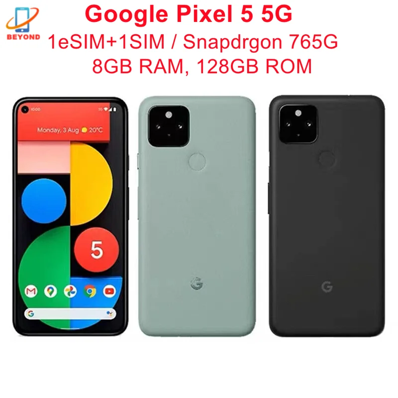 Google Pixel5 Pixel 5 5G RAM 8GB ROM 128GB 6.0" NFC Octa Core ...