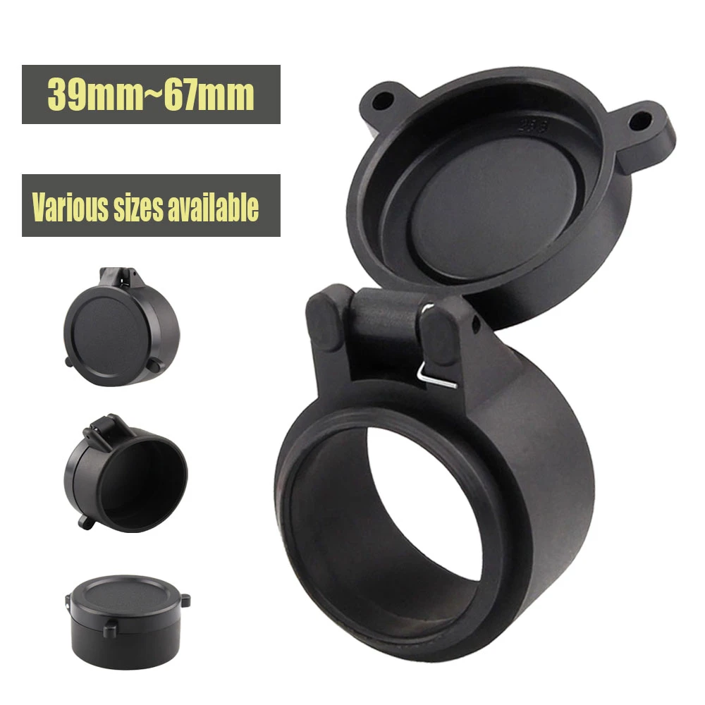 Scope Flip Lens Covers | Lens Protector Airsoft | Tactical Scope Cover ...