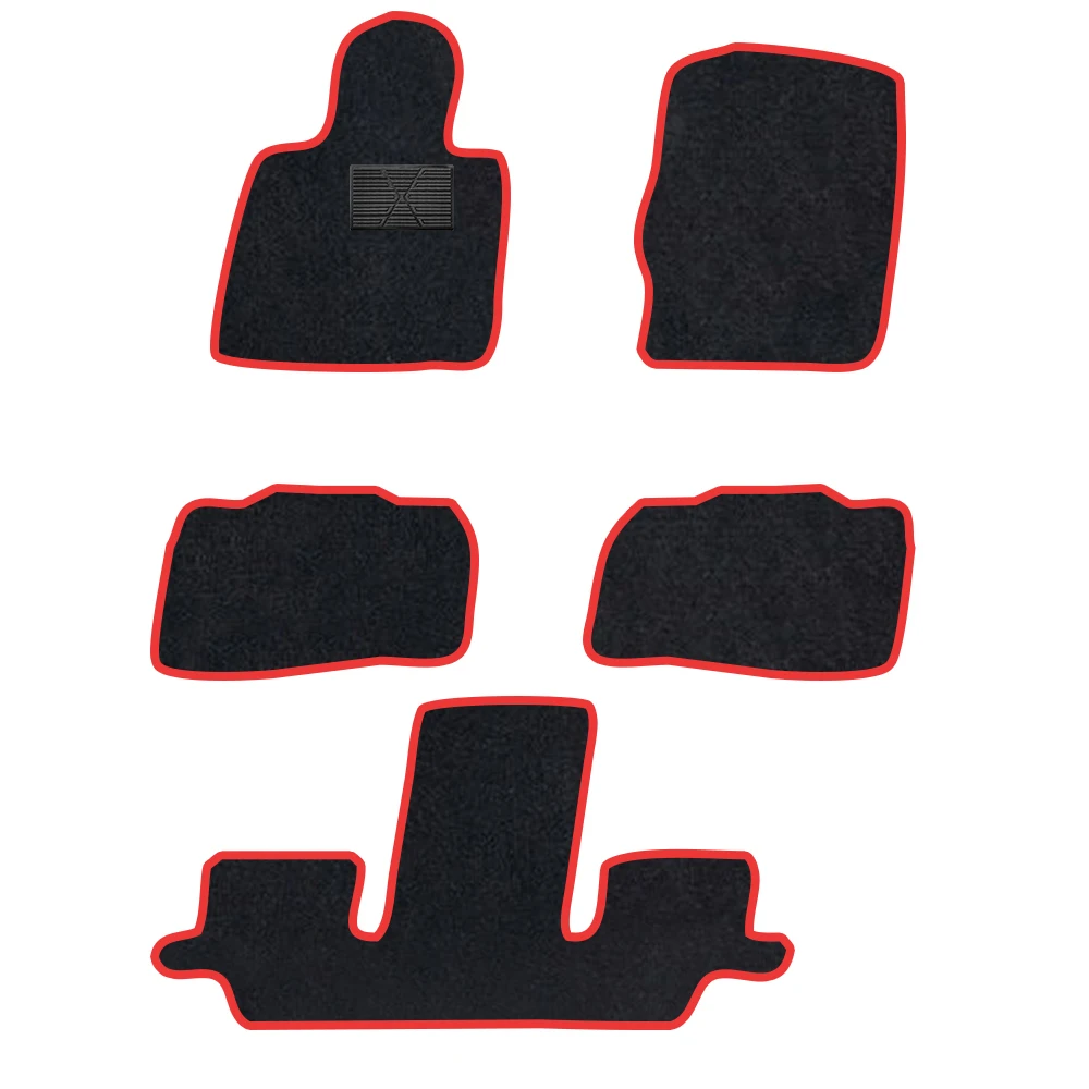 Car Floor Mat For Ford Explorer 2023–present U625 MK6 6seats Polyester ...