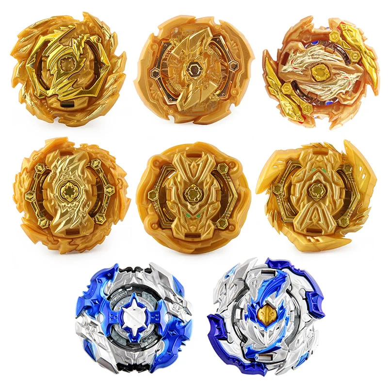 Generic Beyblade Burs Gyro Limited Color Change Gold Edition Blue ...