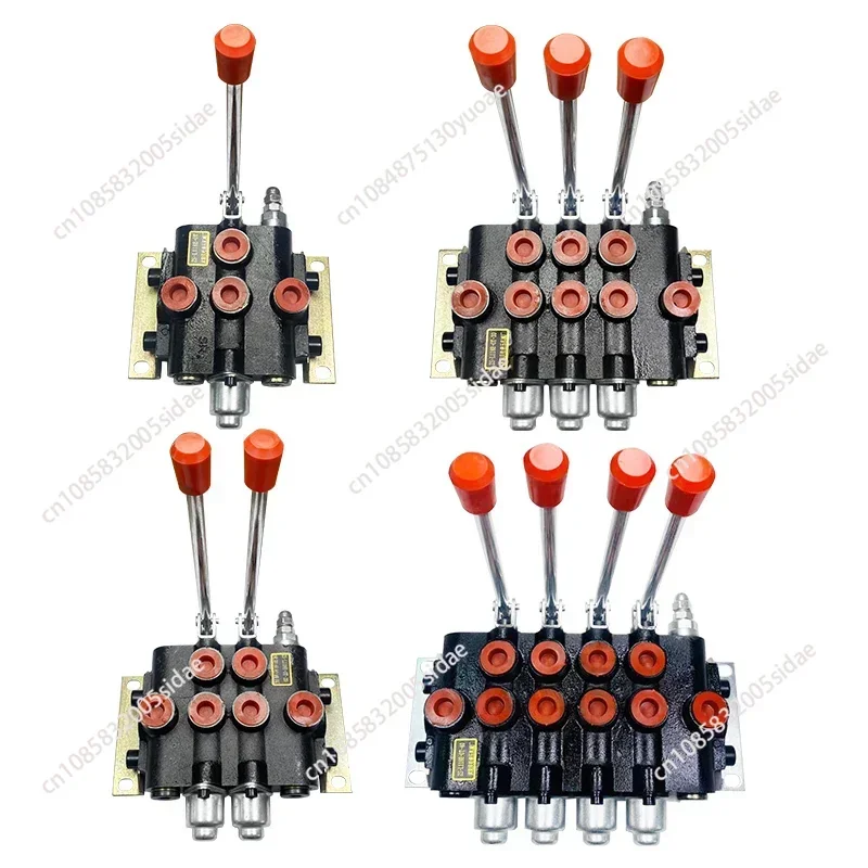 Zs-118-Multiway-Valve-Hand-Directional-Valve-Hydraulic-Distributor-One ...