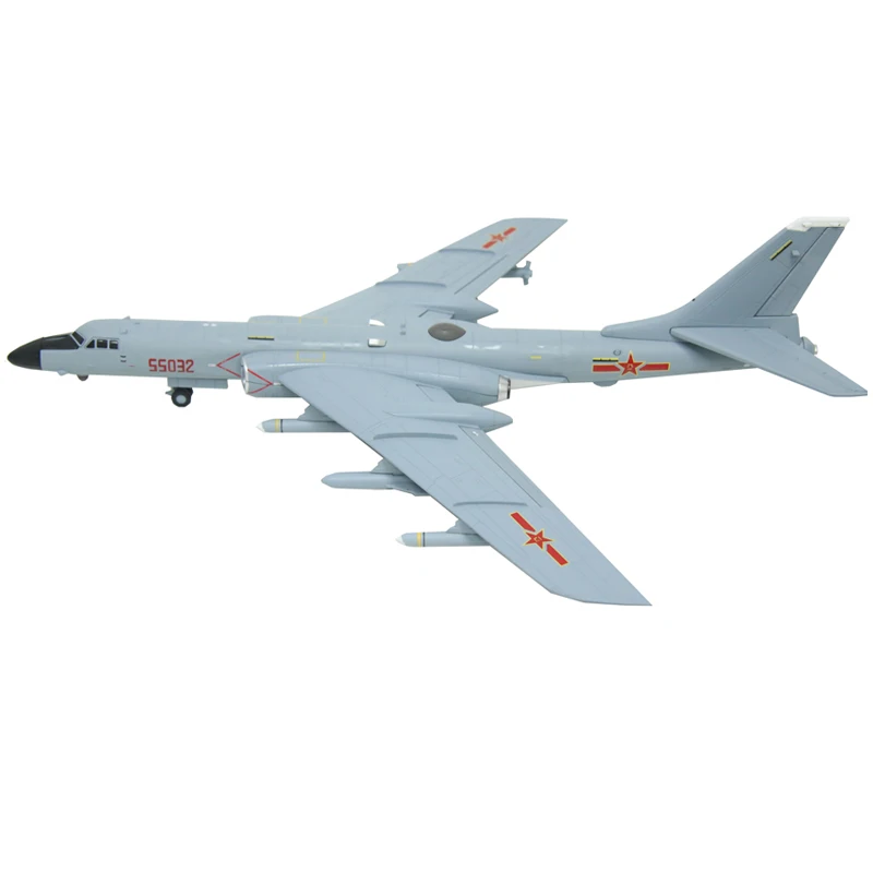 Diecast-Metal-1-72-Scale-Boom-6K-H-6K-Fighter-Aircraft-Alloy-Military ...