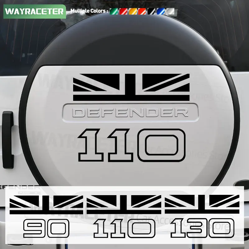 Reflective-Union-Jack-Decal-Car-Trunk-Rear-Spare-Tire-Sticker-For-Land ...