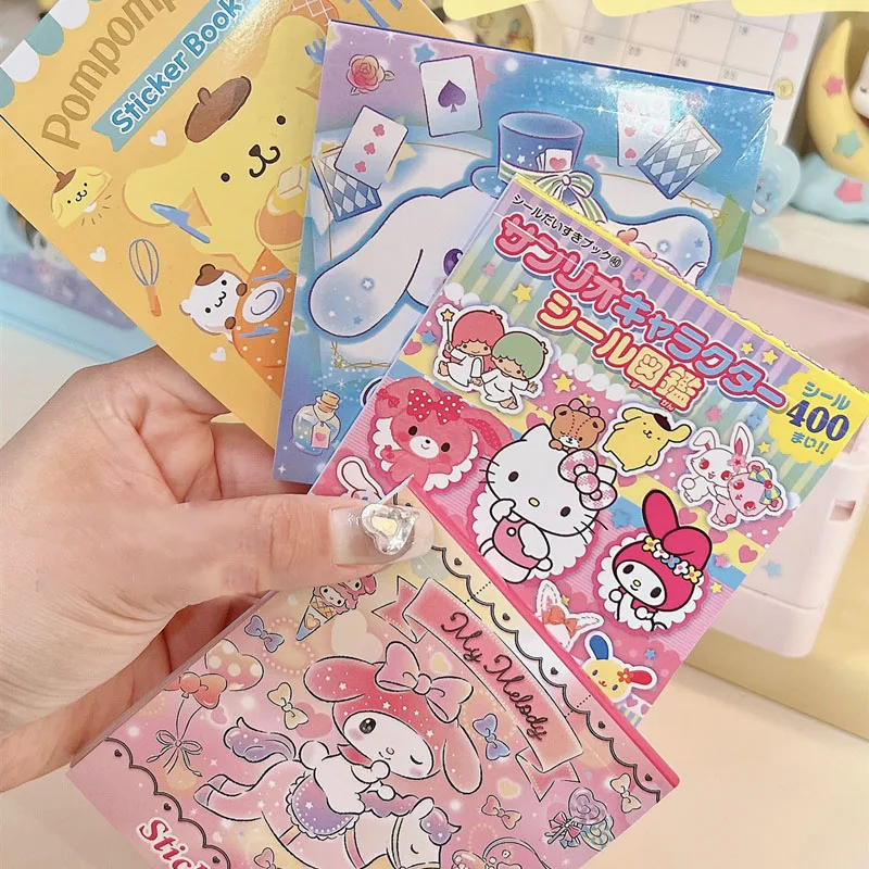 Stickers Book Kawaii Kuromi Cinnamoroll My Melody Stickers, 49% OFF