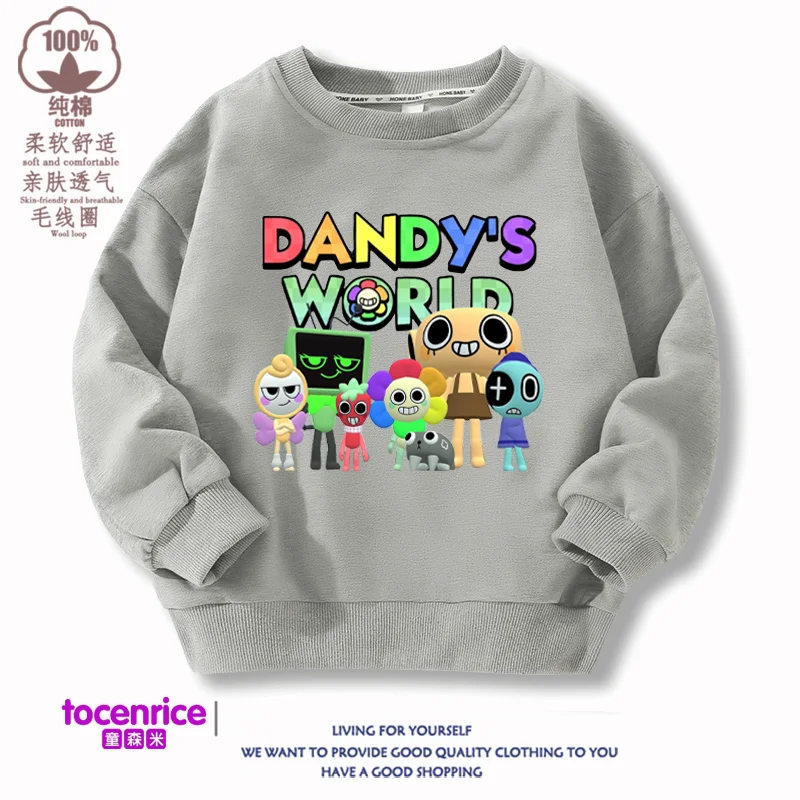 Dandys World Sweatshirt Sweater Dandys T Shirt Pullover Tops Hoodie ...