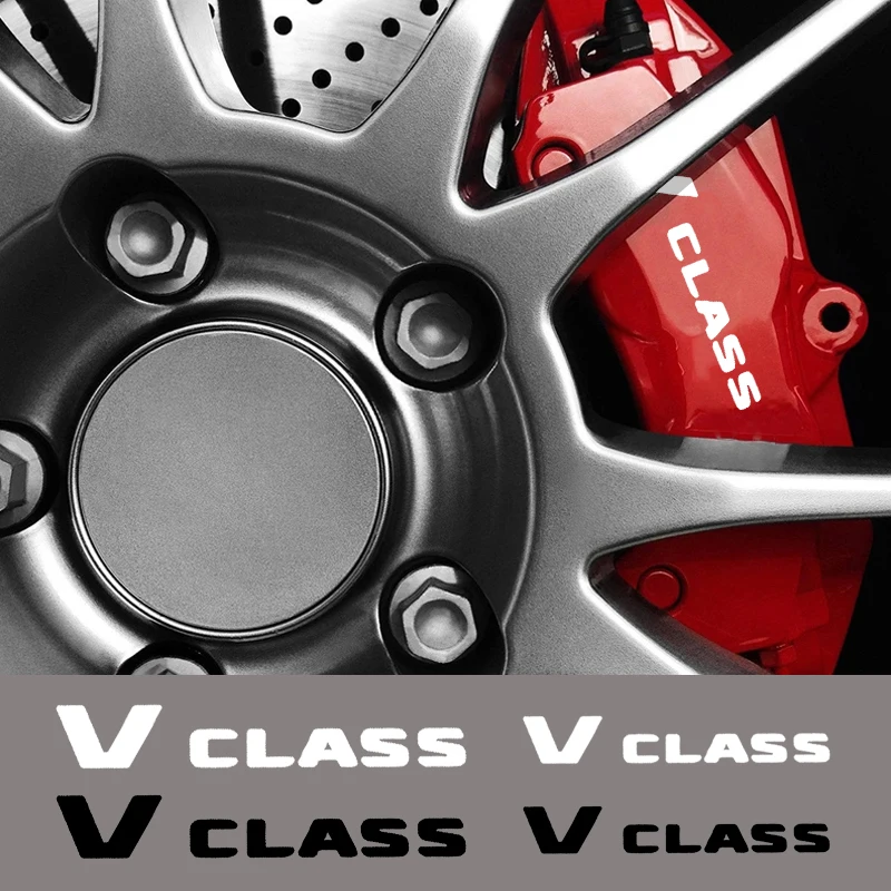 Car Decoration Wheel Caliper Cover Sticker for Mercedes Benz V Class ...
