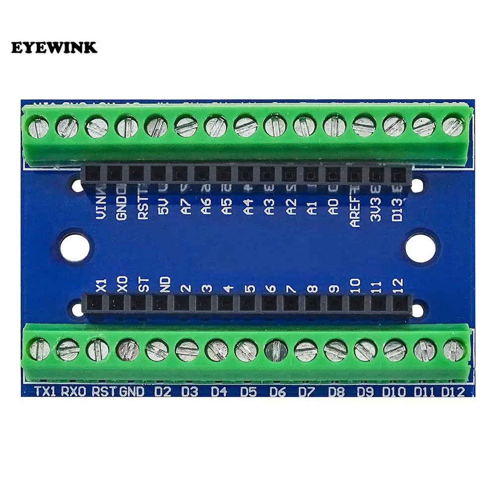 Standard Terminal Adapter Board For Arduino Nano 3.0 V3.0 AVR ...