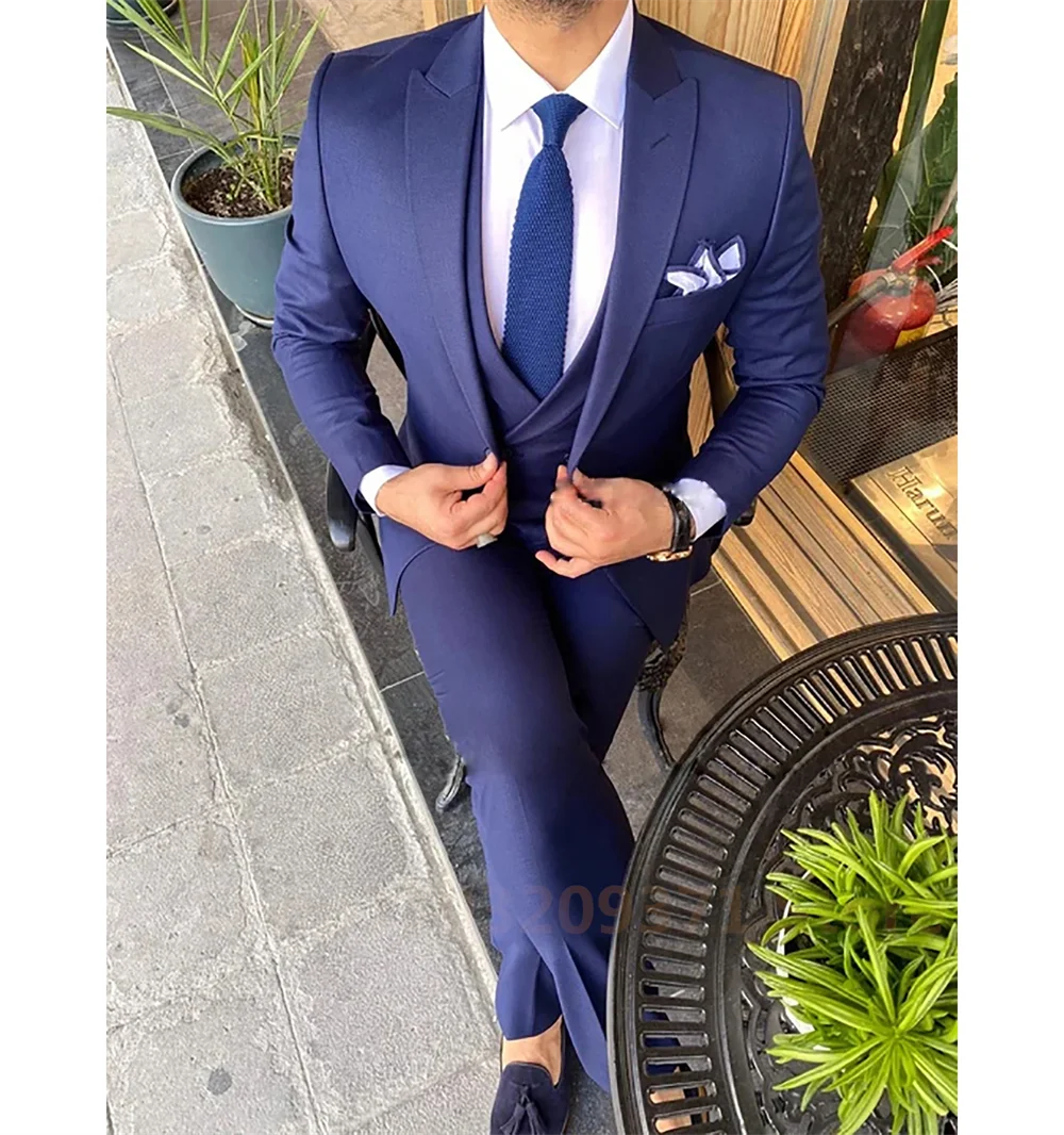 Navy-Blue-2024-Men-Suits-Slim-Fit-3-Pieces-Best-Men-Wear-Wedding ...