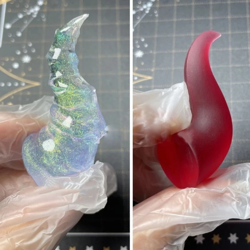 DIY Resin Mold Epoxy Resin Molds Magic Angle Corners Horns Shaped ...