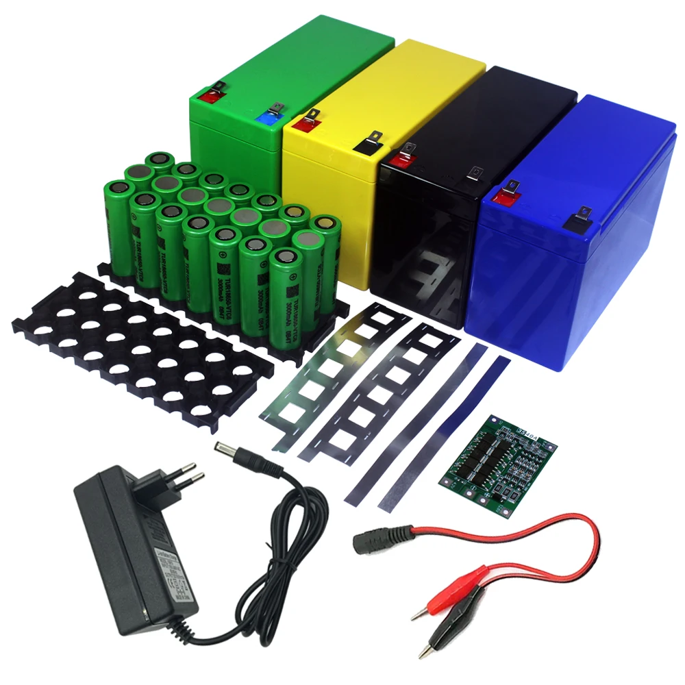 12V-Lithium-Battery-System-Storage-Box-3-7-18650-Battery-Fixture-3S-DIY ...