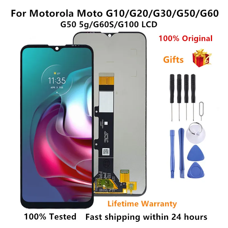 Original For Motorola Moto G10 G20 G30 LCD Display Touch Screen ...
