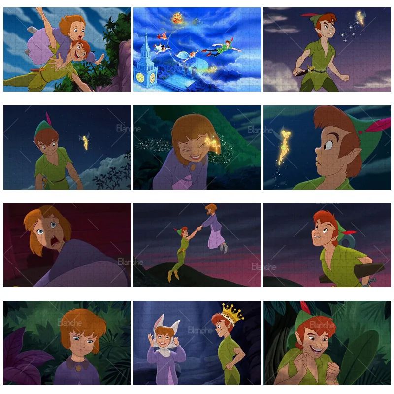 Peter Pan And Jane Kiss
