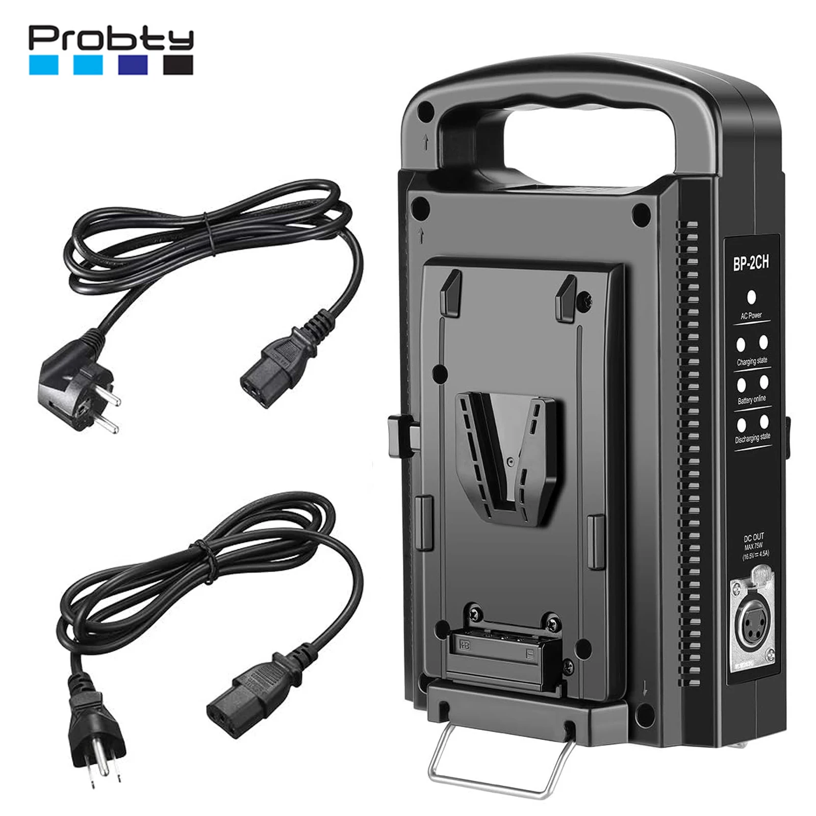 V-Mount-V-Lock-Dual-Channel-Battery-Charger-DC-16-5V-Fonte-de-alimenta ...