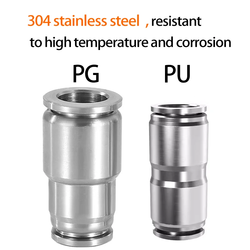 PU-PG-304-stainless-steel-metal-pneumatic-quick-connector-4mm-6mm-8mm ...