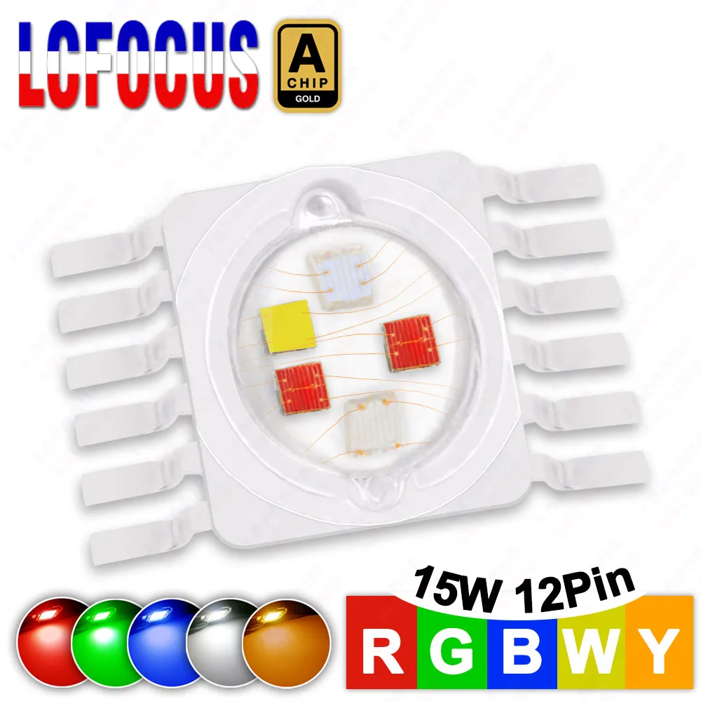 High-Power-5W-10W-15W-RGBWY-RGBWA-LED-Chip-Red-Green-Blue-White-Yellow ...