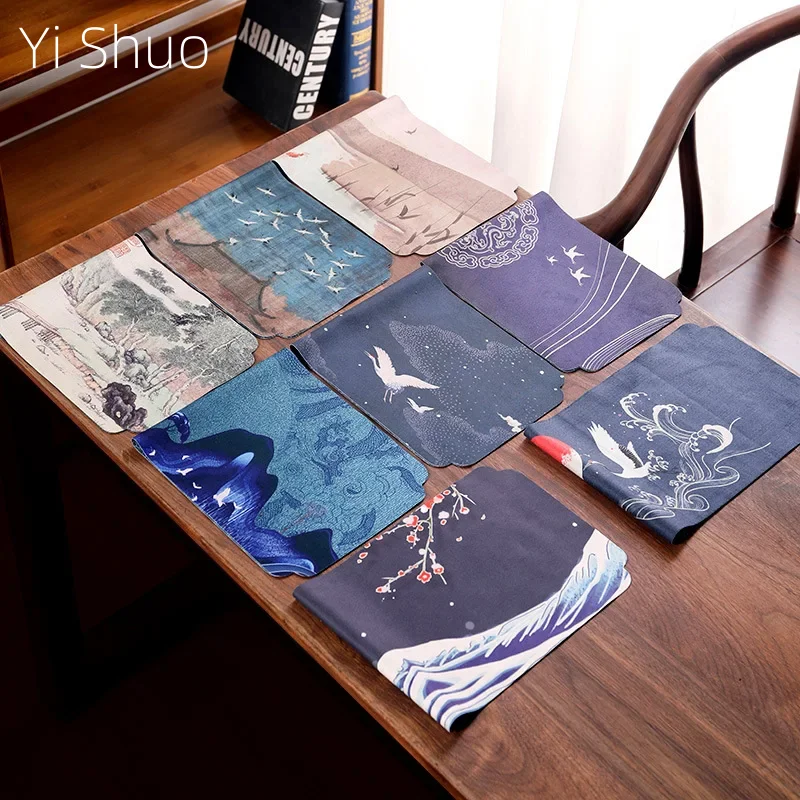 Waterproof-Tea-Mat-Tea-Table-Fabric-Mat-Deerskin-Velvet-Dry-Pour-Seats ...