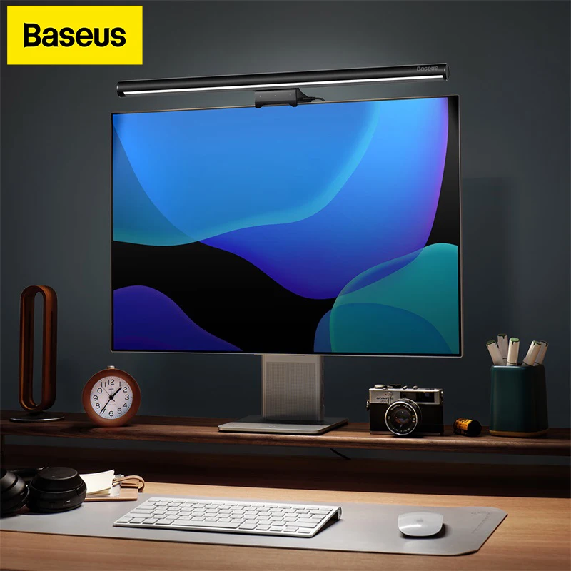 Baseus Screen Light Desk Lamp Computer Light Screen Hanging Light nuova ...