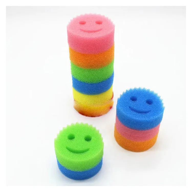 EPONGE - TAMPON A RECURER,Pink--Brosse magique en éponge pour la ...