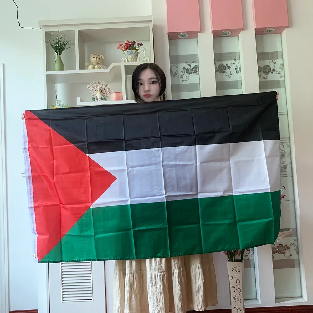 Palestine-Flag-150-x-90cm-High-Quality-Polyester-hanging-Gaza ...