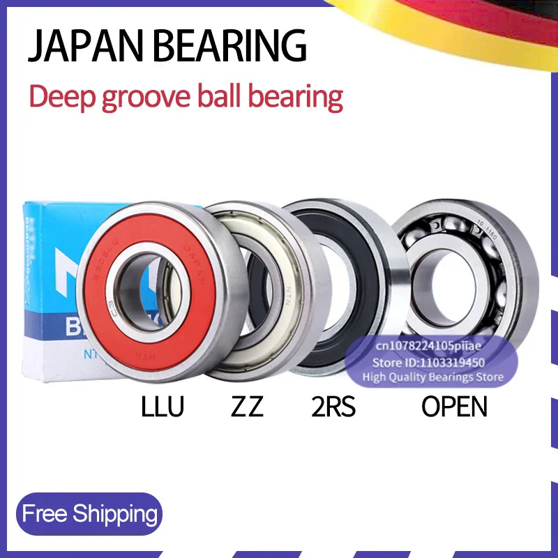 Made-in-Japan-NTN-Deep-groove-ball-bearing-6300-6301-6302-6303-6304 ...