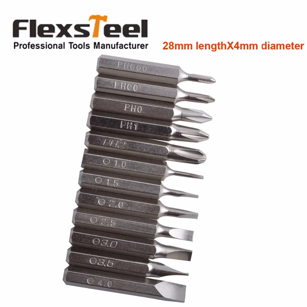 12PCS-CR-V-Precision-Screwdriver-Bit-Set-for-Hand-Driver-Includes-PH000 ...