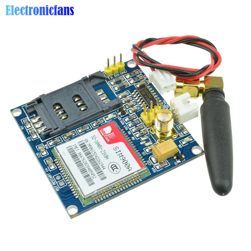 1 Set Sim900a 1800/1900 Mhz Wireless Extension Module Gsm Gprs Board ...