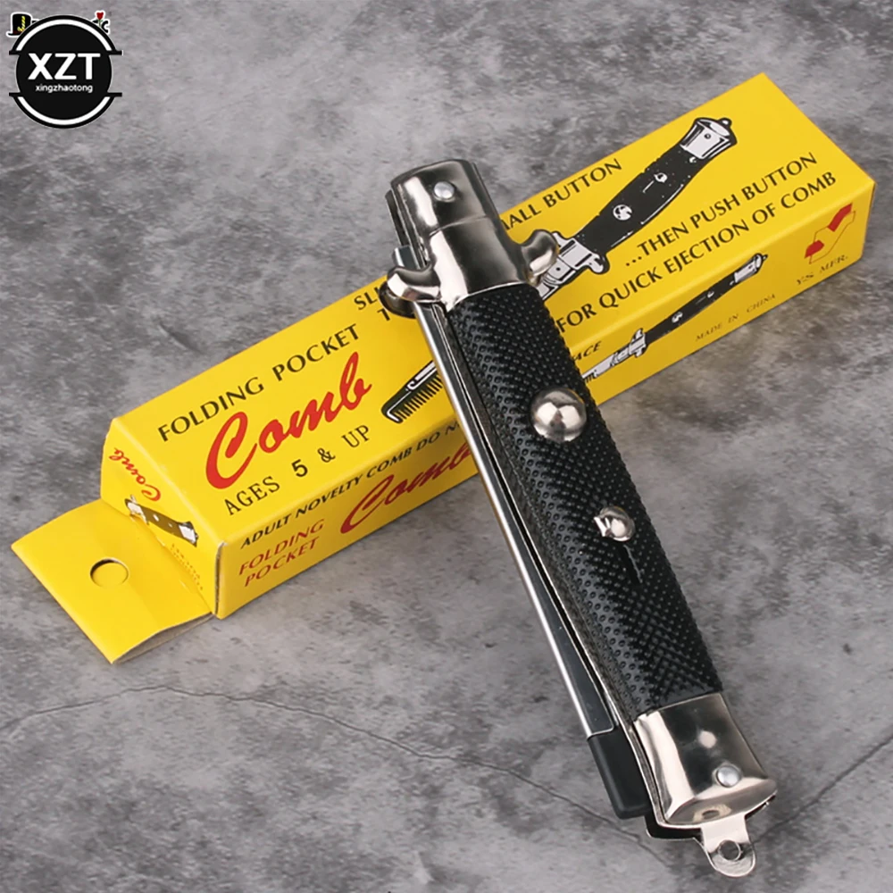 Stainless-Steel-Folding-Spring-Comb-Hair-Styling-Tools-Folding-Pocket ...