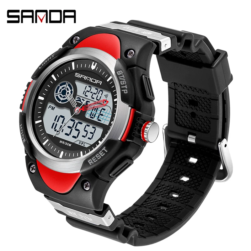 Sports Digital Watch For Men Military Watches Swim Waterproof 50m Man ...