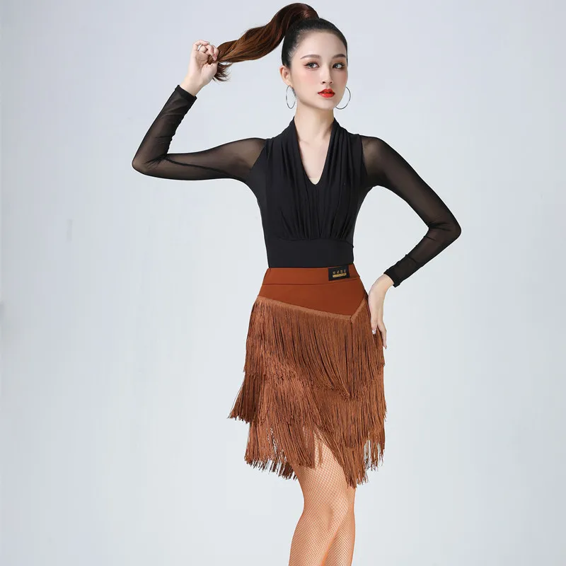 Long Fringe Skirt Dancing