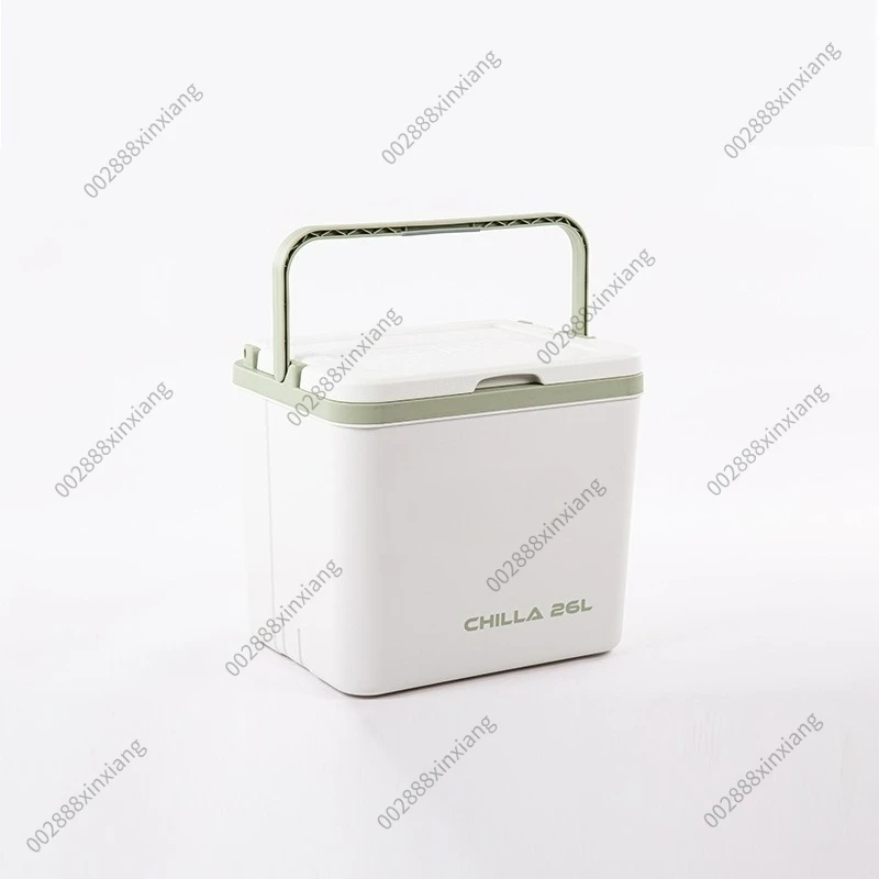 Outdoor Insulated Box, Portable Ice Storage Bucket, Camping Fresh ...