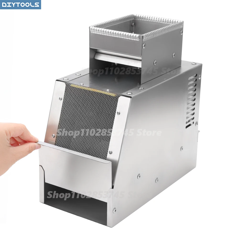 Bird Seed Hull Remover Grain Blowing Machine Parrot Cage Feed Separator ...