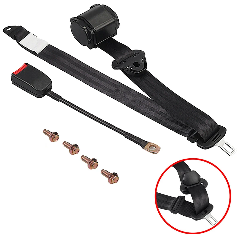 1 Juego de 3 Punkt 300mm Automatikgurt Sicherheitsgurt Universal ...