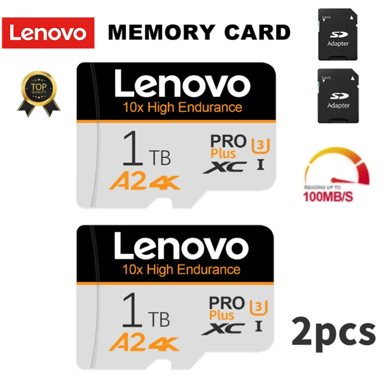 Lenovo 100% Original Cartão Micro Tf Sd Class10 512GB Cartão de Memória ...