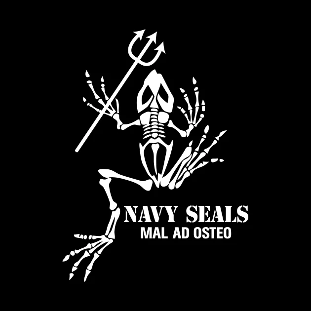 Navy Seal Frogman Skeleton