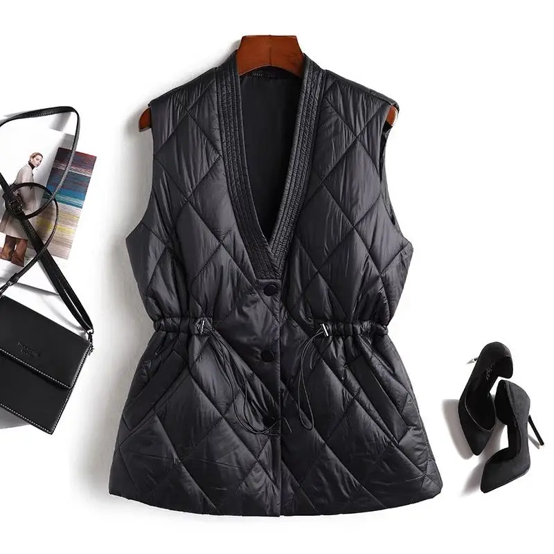New-Ultra-Light-Down-Vest-Women-Short-Vest-Windproof-Lightweight-Warm ...