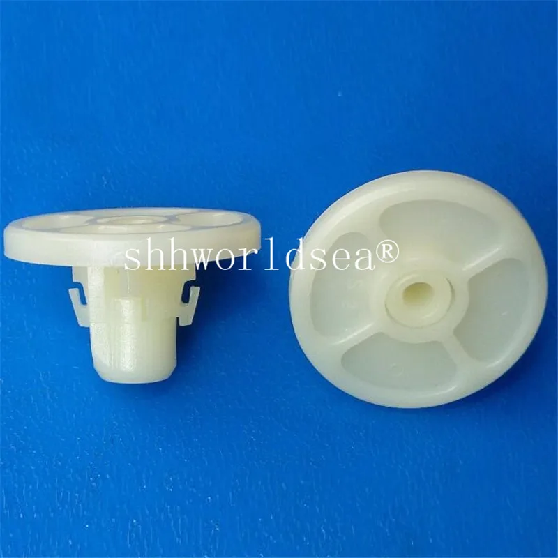 100pcs 9mm Hole New Sticker Clamp Clips Car Clip For Bmw Front Plastic ...