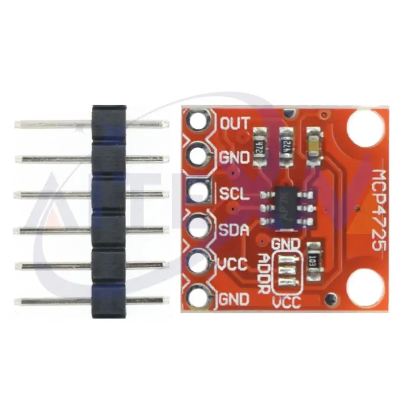 MCP4725-12Bit-I2C-DAC-Digital-Converter-Module-Digital-To-Analong ...