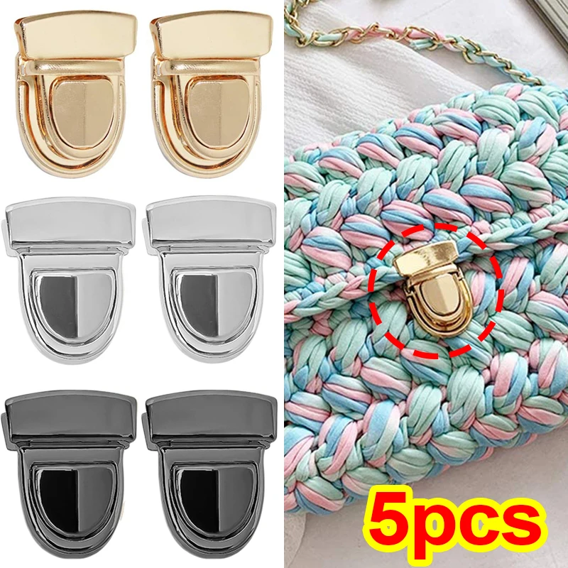 5pcs-set-Bag-Lock-Clasp-Catch-Purse-Thumb-Locks-Purse-Buckles-Fasteners ...