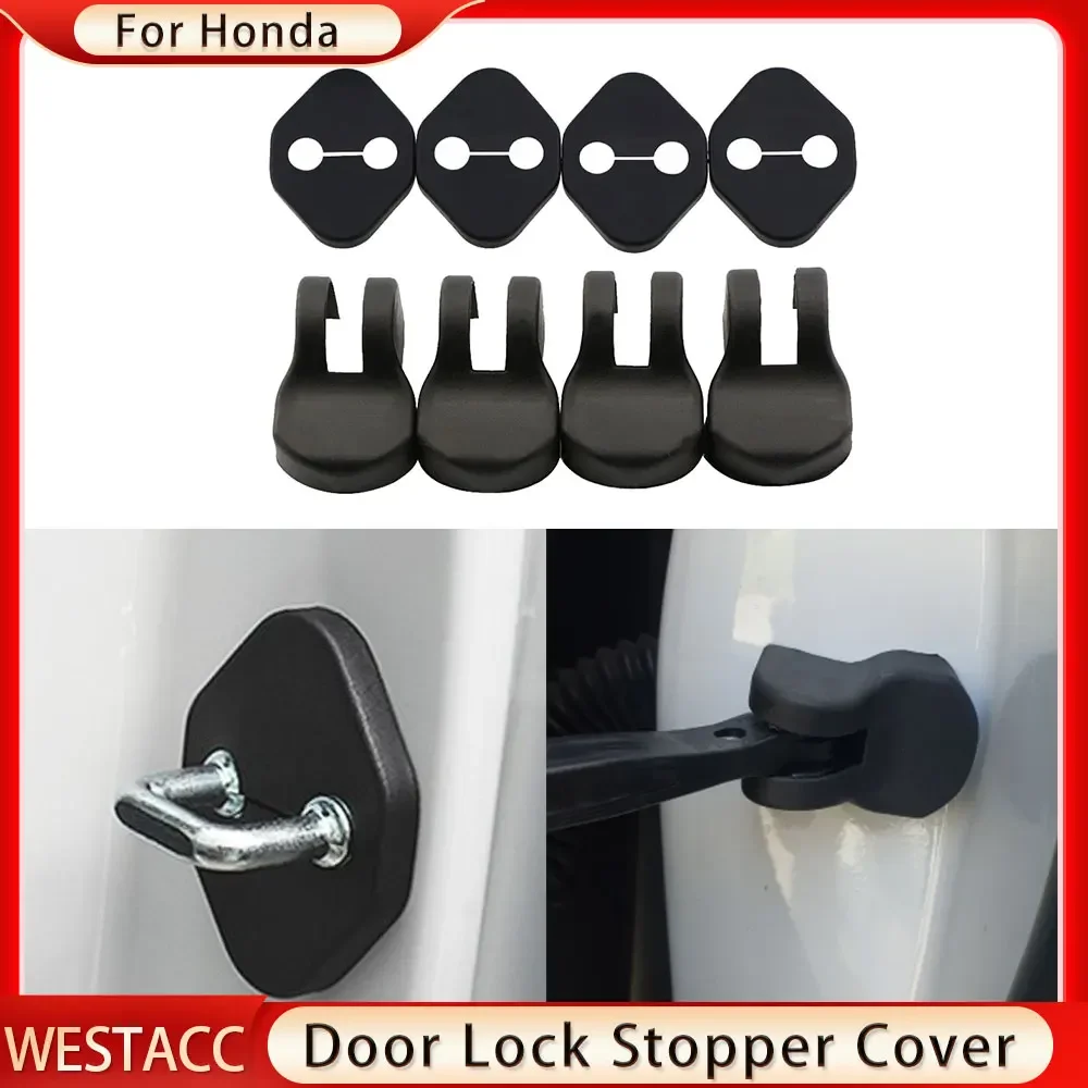 4Pcs-ABS-Car-Door-Lock-Covers-Doors-Stopper-Cover-for-Honda-Jade-CRV ...