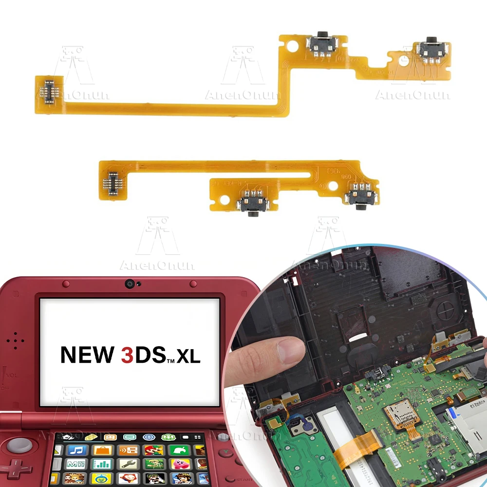 L/R ZL/ZR Shoulder Button Flex Cable for NEW 3DS/NEW 3DS XL/NEW 3DS LL ...