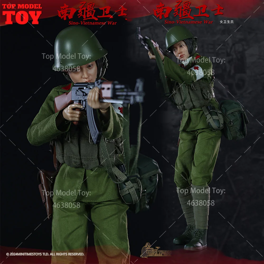 mini times toys M052 1/6 Scale Sino-Vietnamese War Female Health Worker ...